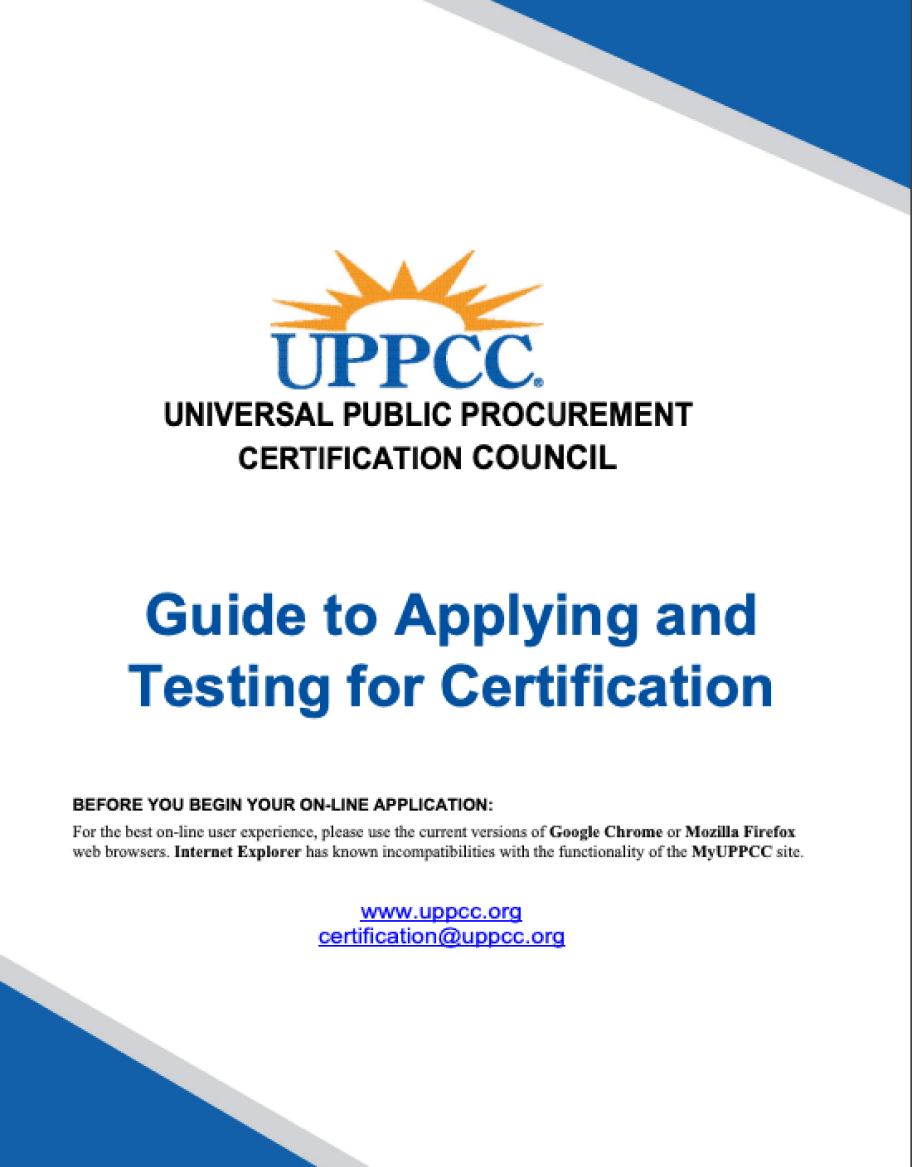 Professional Certification - NASPO